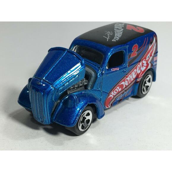 Hot Wheels | Toys | Hot Wheels Ford Anglia Panel Truck Metalflake Blue ...